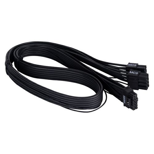SILVERSTONE PSU Cable 2x EPS 8 pin to 12+4 pin | Ronis
