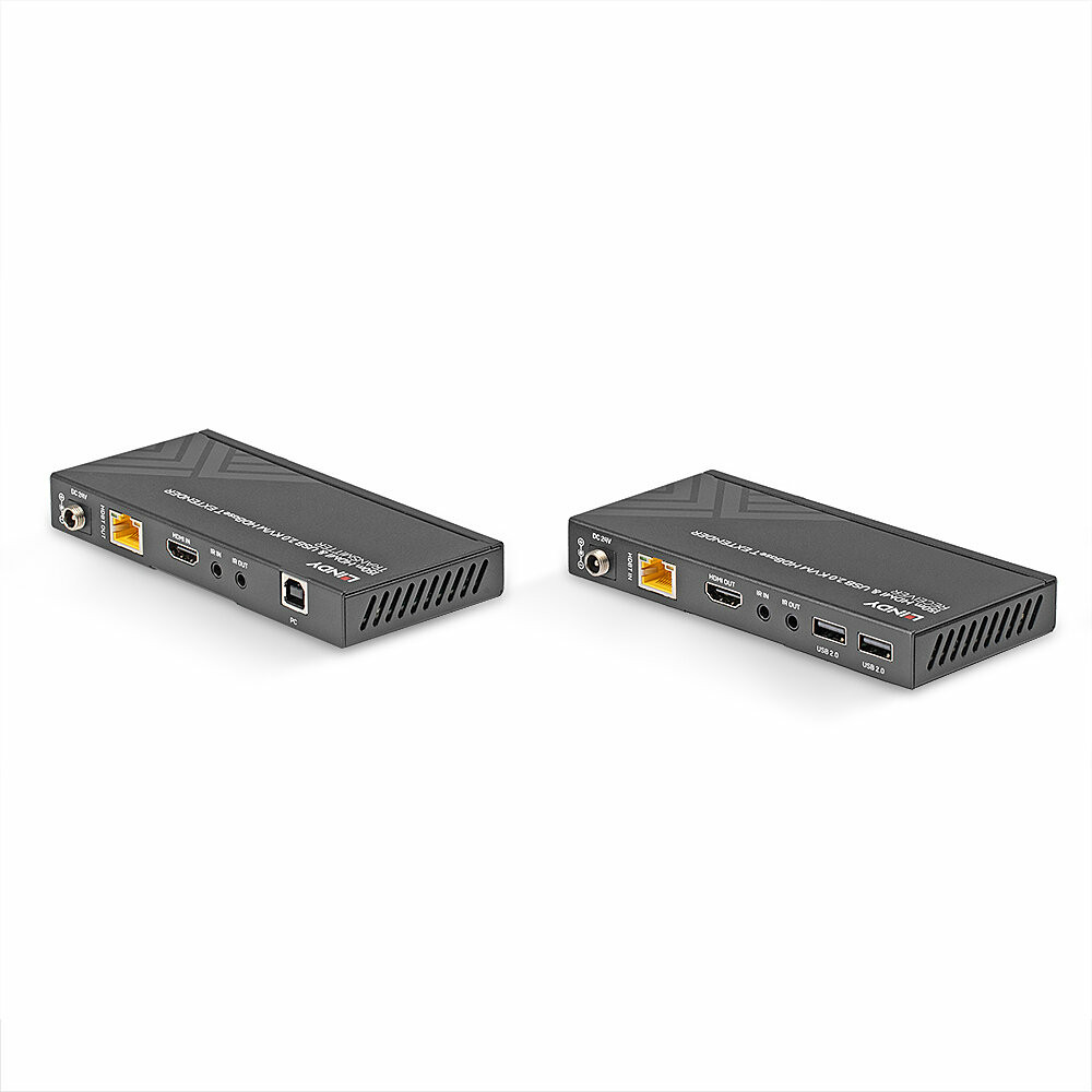 LINDY transmitter and receiver KVM extender HDMI USB 2.0 | Ronis