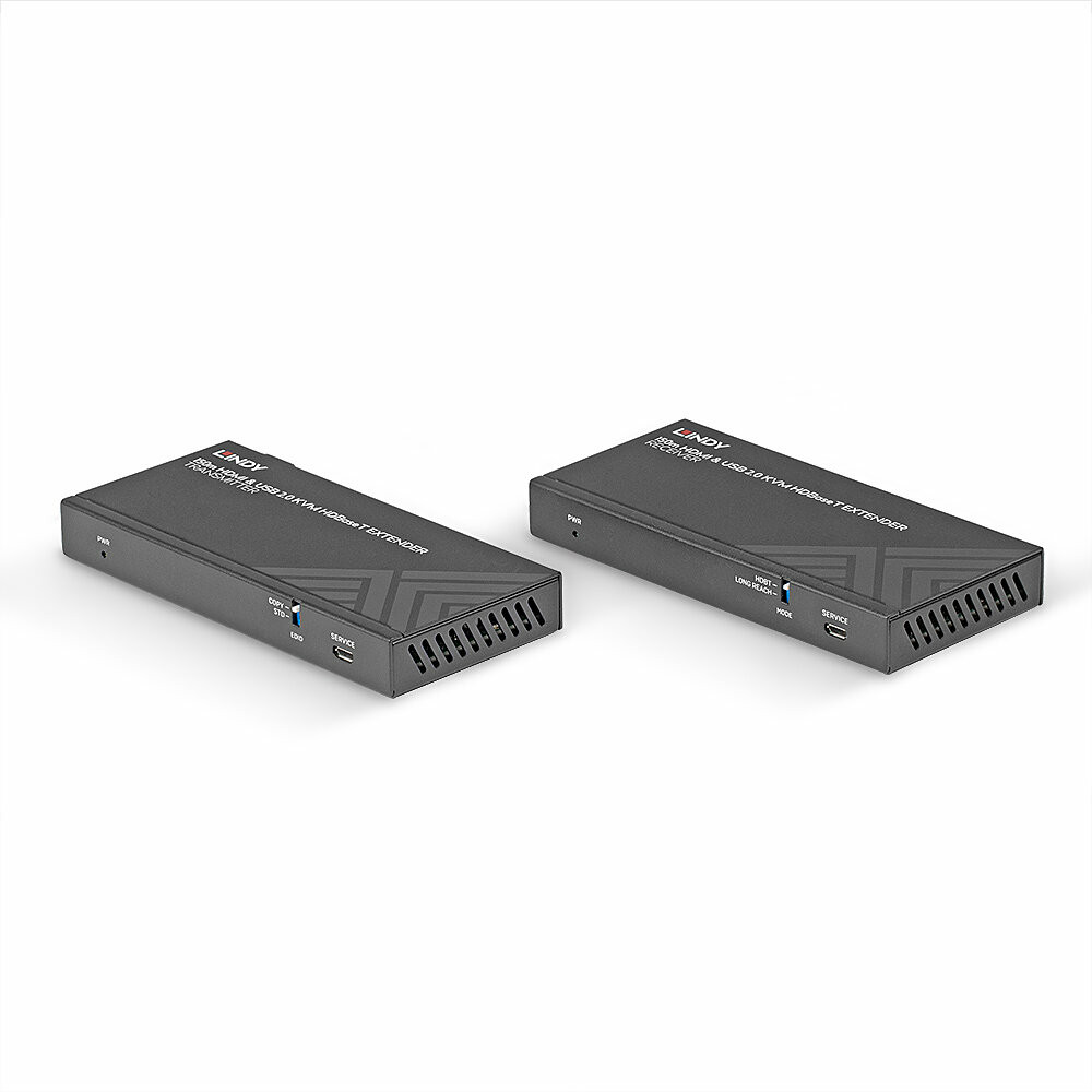 LINDY transmitter and receiver KVM extender HDMI USB 2.0 | Ronis