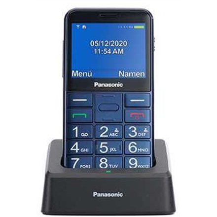 Mobitel PANASONIC KX-TU155EXCN plavi + stalak za punjenje | Ronis
