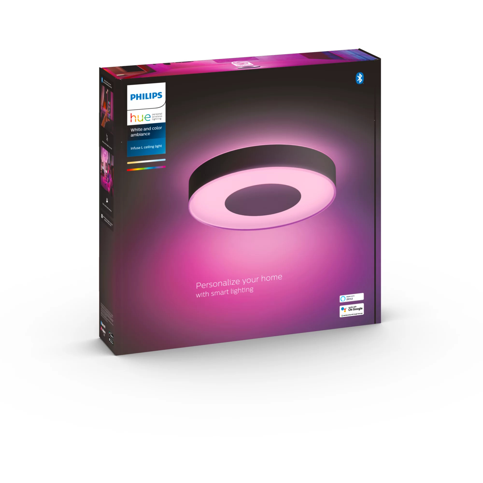Philips Hue White and colour ambience Infuse large ceiling lamp | Ronis