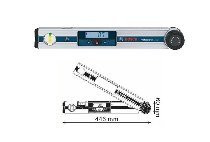 Digitalni kutomjer BOSCH GAM 220 | Ronis