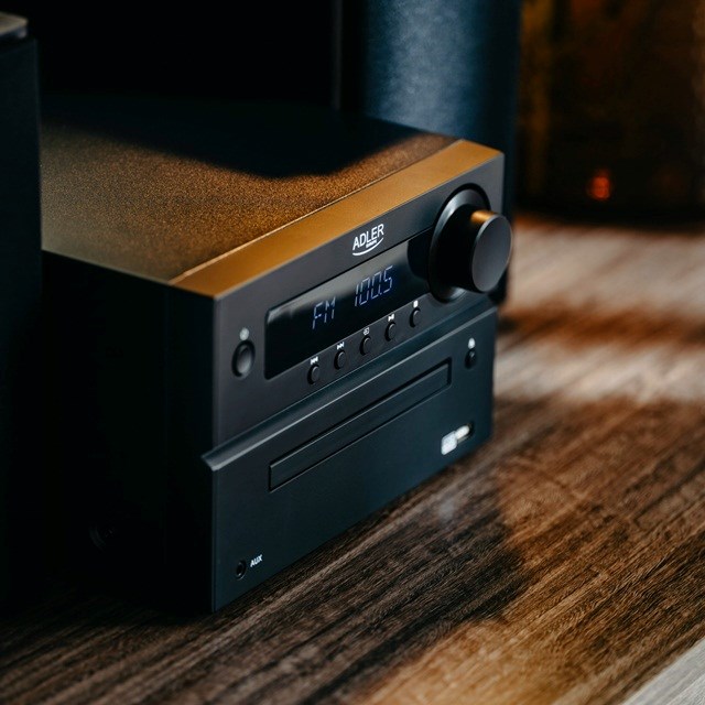 Adler AD 1917 HI-FI Tower Bluetooth/ CD/ USB/ FM Radio Black | Ronis