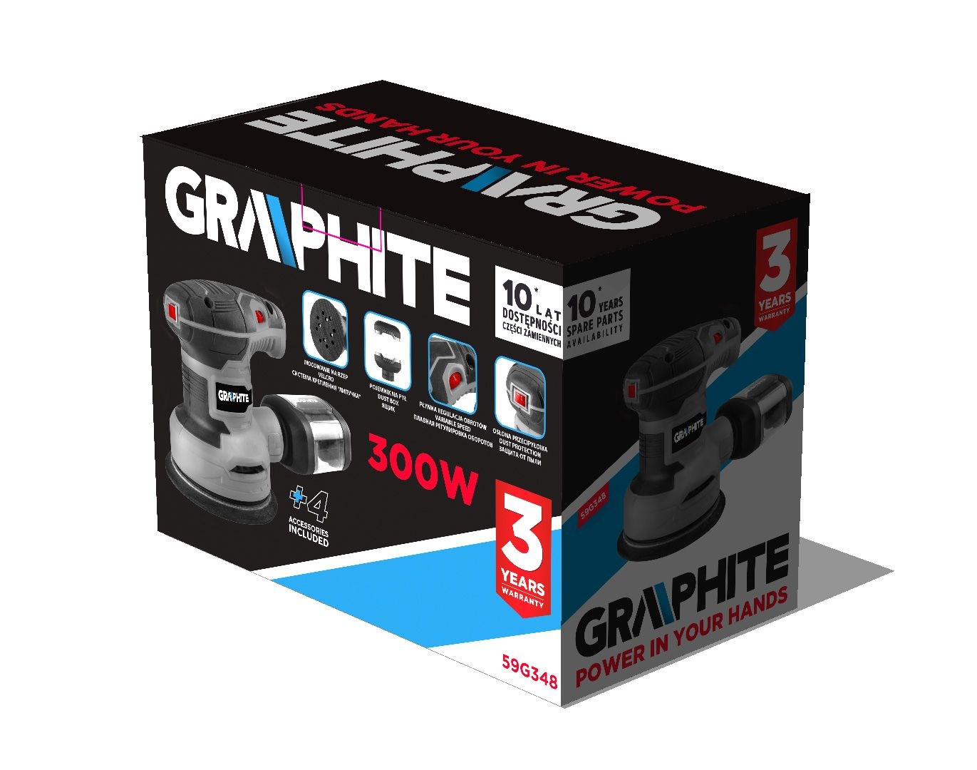 Graphite 59G348 floor polisher/sander | Ronis